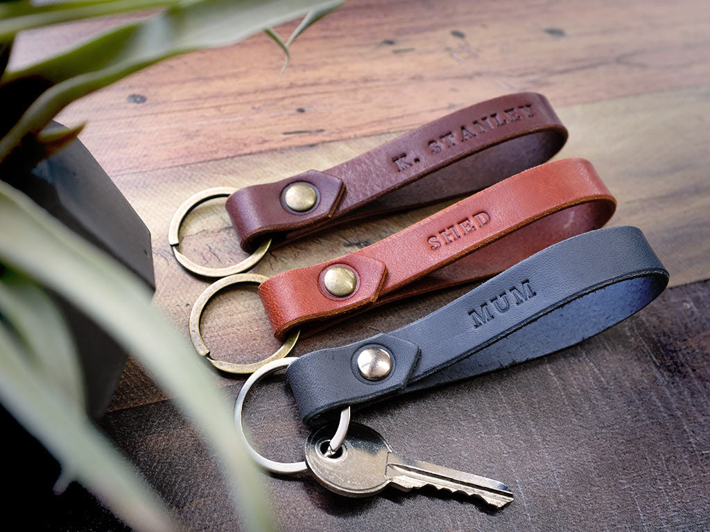Handmade Leather Keyrings & Misc | Hide & Home