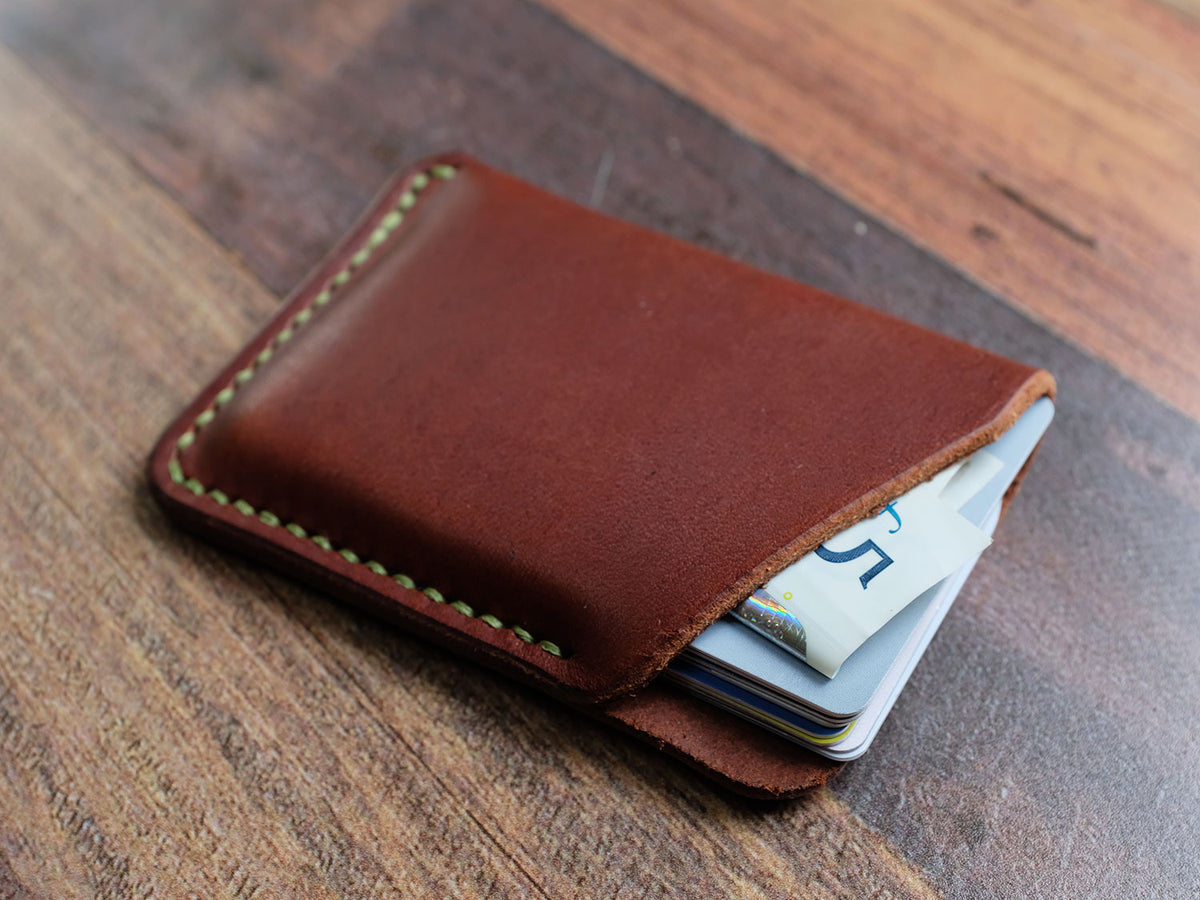 Italian Leather Card Pouch – Hide & Home