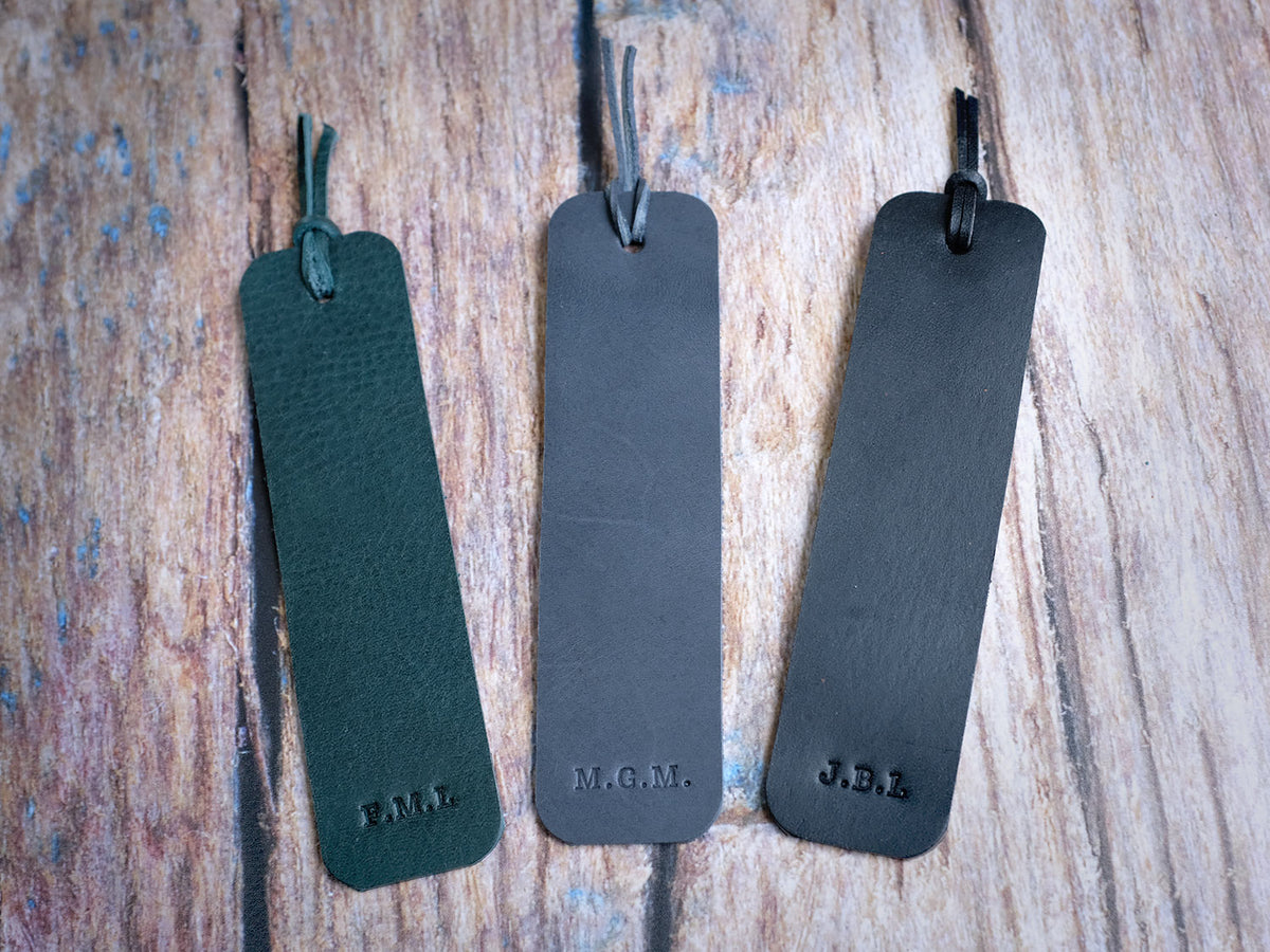 Italian Leather Bookmark – Hide & Home