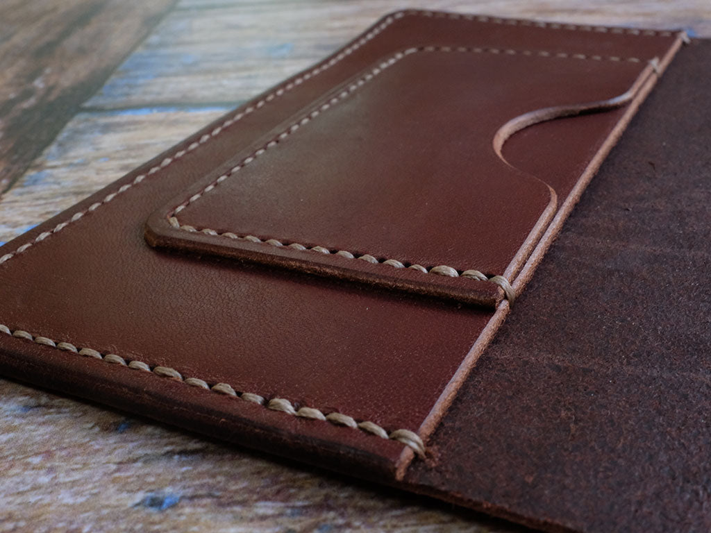 Italian Leather Notebook Cover A6 - Brown – Hide & Home